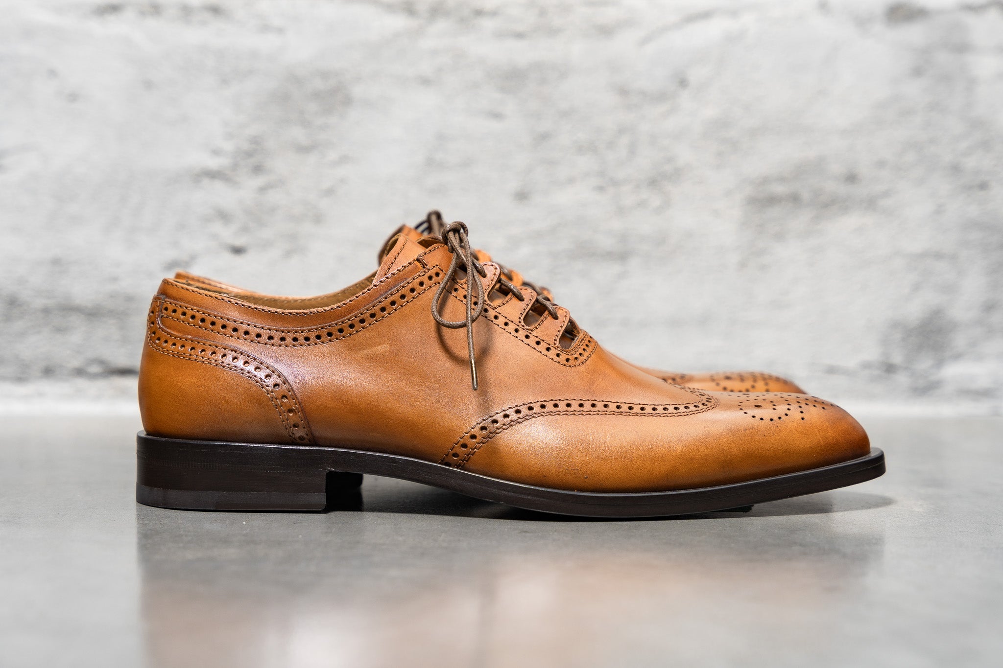 Spani Italian Leather Lace-Up Shoe